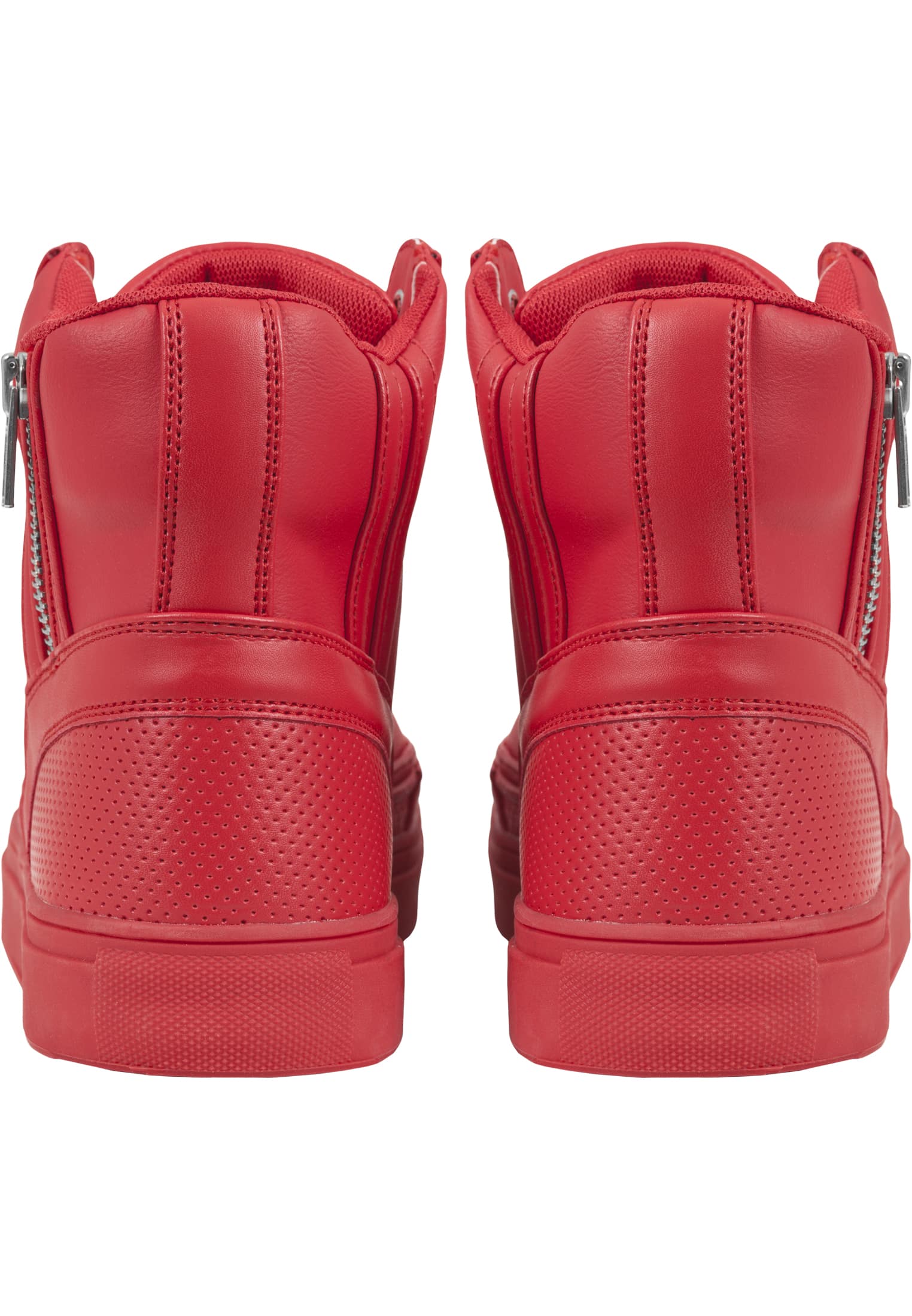 Urban Classics Zipper High Top Shoe FireRed - Bomber Jackets